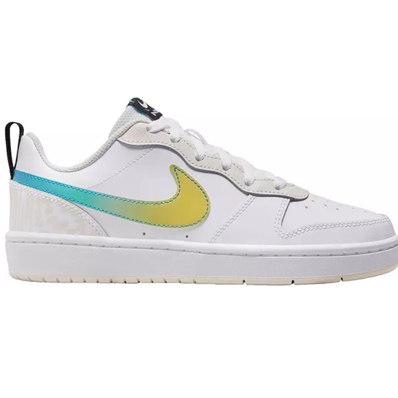 Nike | Shoes | Nike Court Borough Low 2 Se White Multi Color | Poshmark